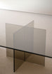 Marble and glass coffee table by De la Villa Studio – Canica